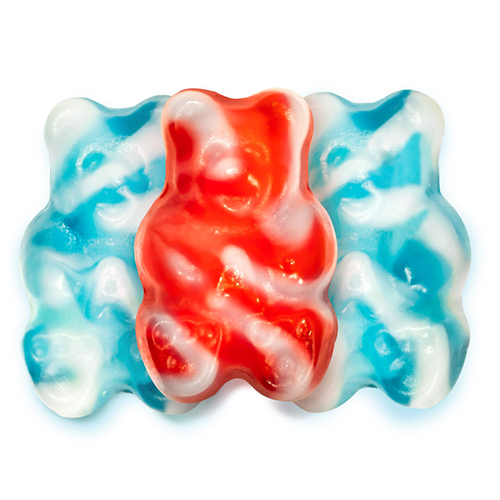 Peace Gummy Bears Red White and Blue Bulk - All City Candy
