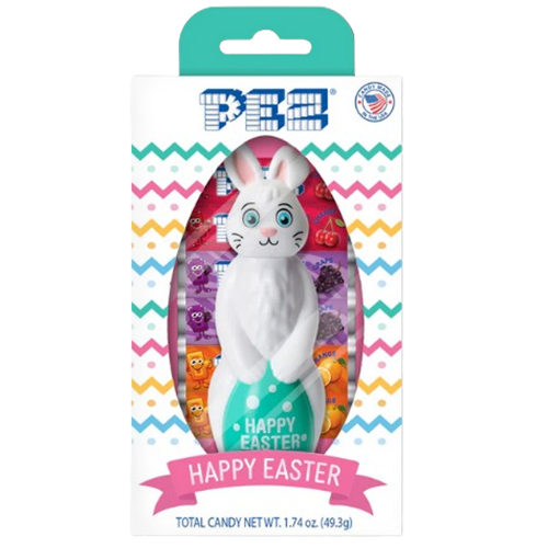PEZ Full-Body Easter Bunny Dispenser with 6 Candy Refills – 2024 - All ...