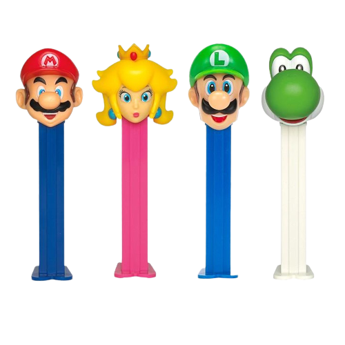 PEZ Nintendo Super Mario Collection Candy Dispenser - 1-Piece Blister ...