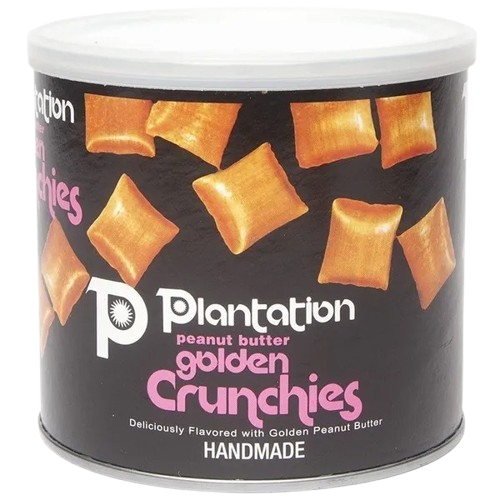 Plantation Peanut Butter Golden Crunchies 12 oz. Can - All City Candy