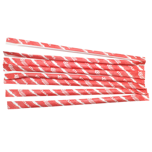 Powdered Candy Straws Cherry Bulk Bag - All City Candy