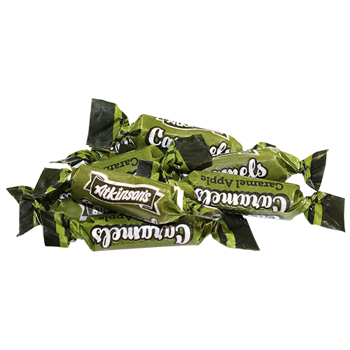 Atkinson’s Caramel Apple Candies – 300 Ct, Kosher, Gluten-Free, 3 lb ...