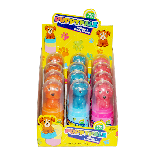 Koko's Dip N Lik Puppy Palz 1.41 oz. Lollipop - All City Candy