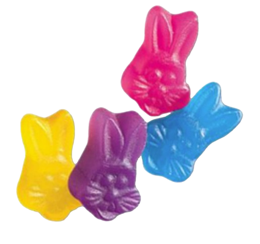 Assorted Rabbit Jubes 1 lb. Bulk Bag - All City Candy