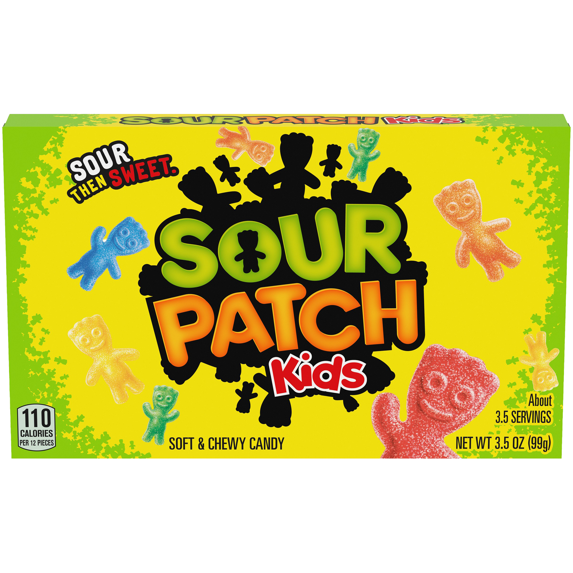 Sour Patch Kids Soft & Chewy Candy - 3.5 oz. Theater Box - All City Candy