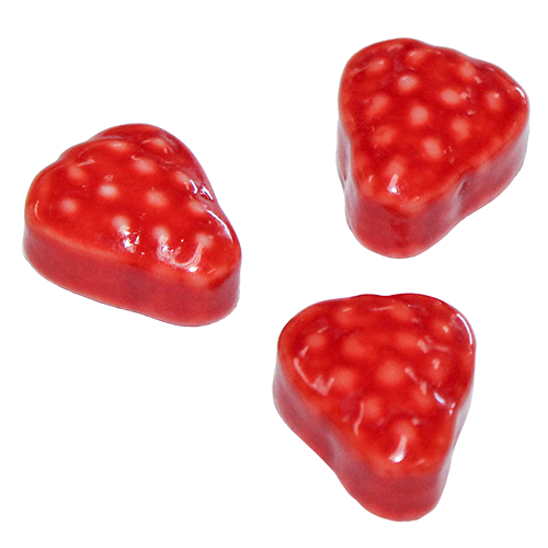 Strawberry Patch Dextrose Pressed Candy 3 lb. Bulk Bag - All City Candy