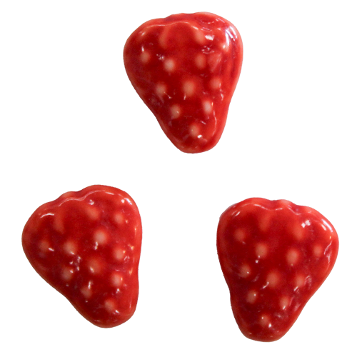 Strawberry Patch Dextrose Pressed Candy 3 lb. Bulk Bag - All City Candy