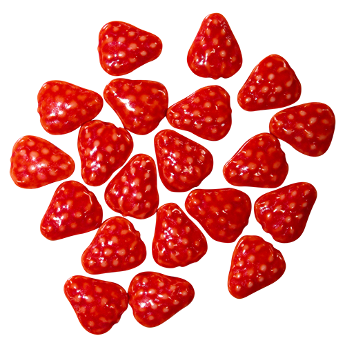 Strawberry Patch Dextrose Pressed Candy 3 lb. Bulk Bag - All City Candy