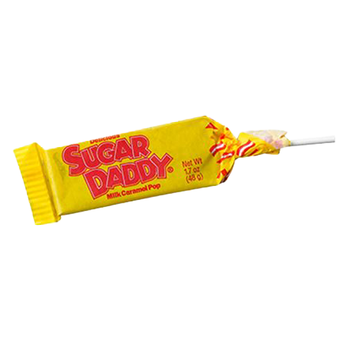 Sugar Daddy Milk Caramel Pops 1.7 oz. - All City Candy