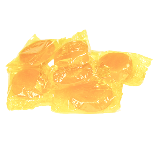 Sunrise Butterscotch Disc Wrapped Hard Candy 3 lb. Bulk Bag - All City ...