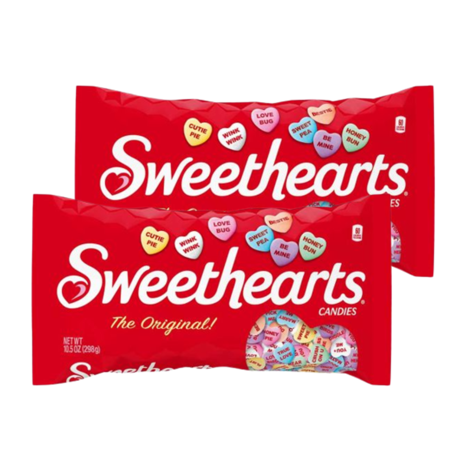 Spangler Original Sweethearts Candies Bag - All City Candy