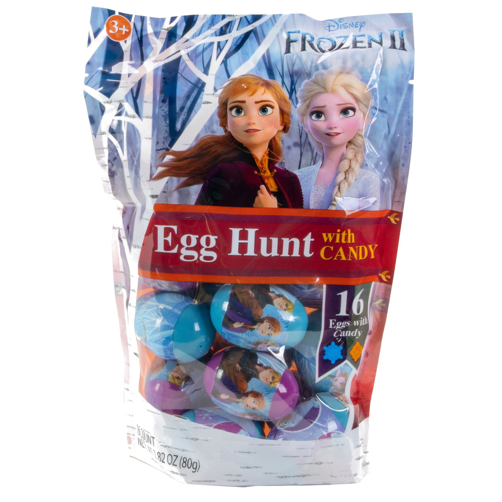 Plastic Eggs filled with Candy - 16 Piece Bag (Frozen II, Nickelodeon ...