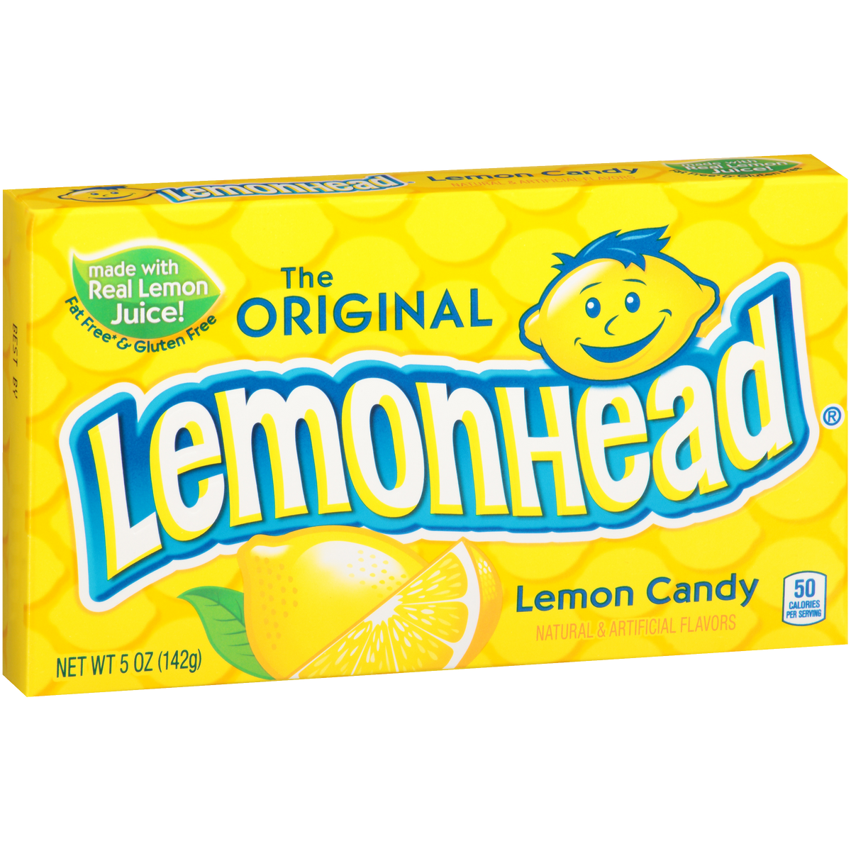 Lemonhead Lemon Candy - 5-oz. Theater Box - All City Candy