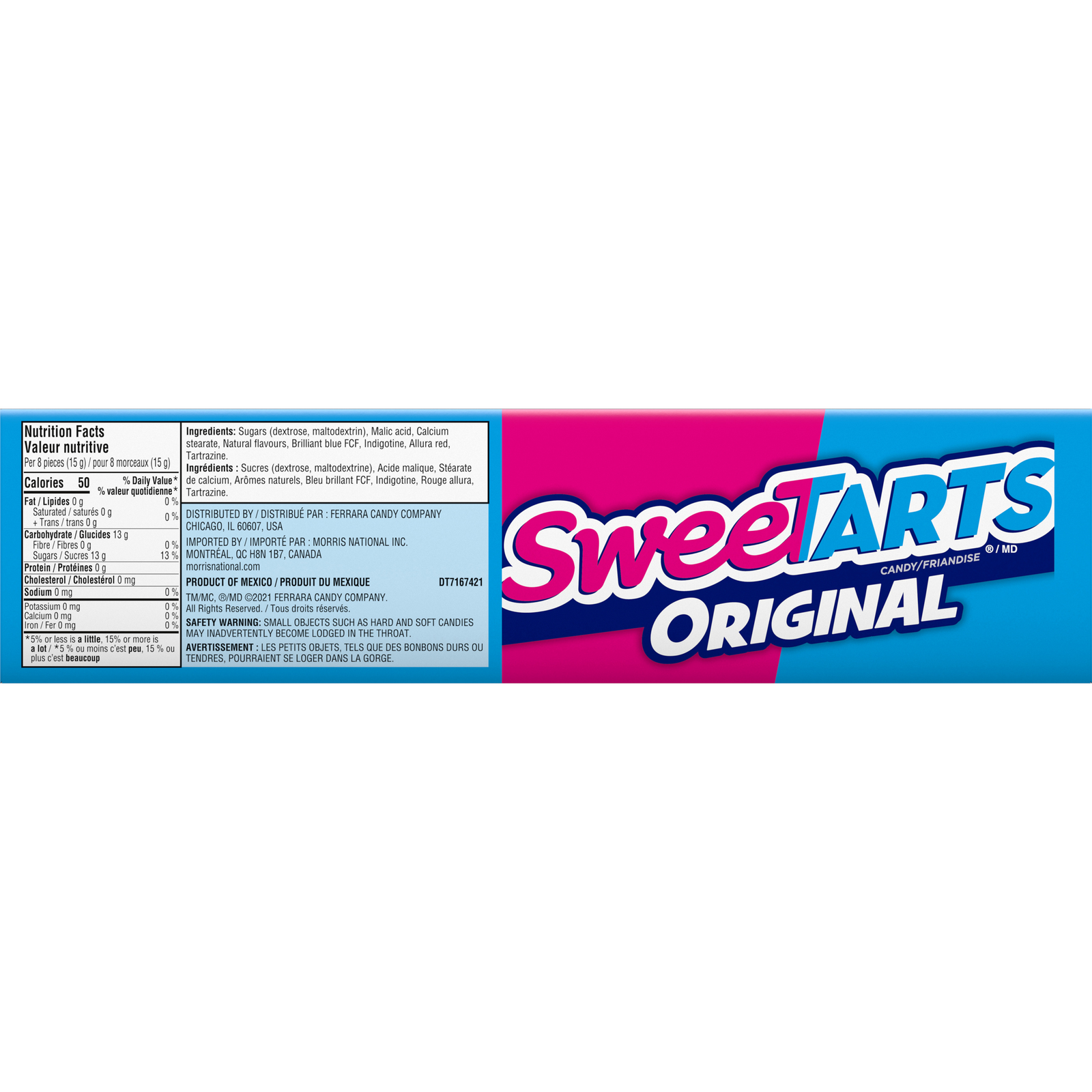 SweeTARTS Original Candy - 1.8-oz. Roll - All City Candy