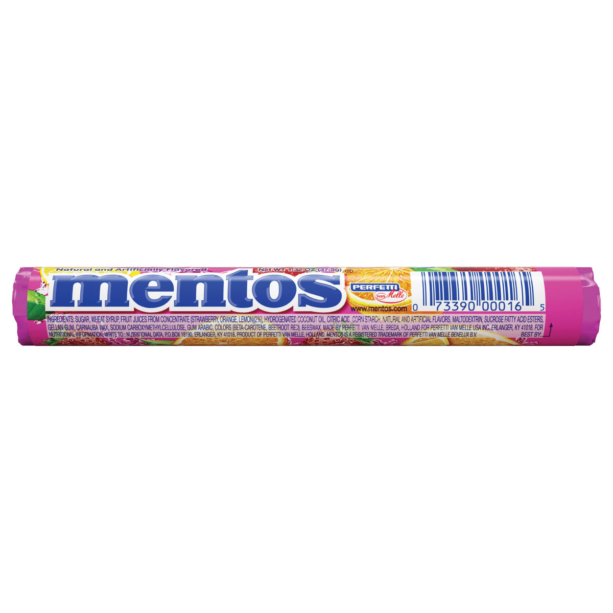 Mentos Fruit Chewy Mints - 1.32-oz. Roll - All City Candy
