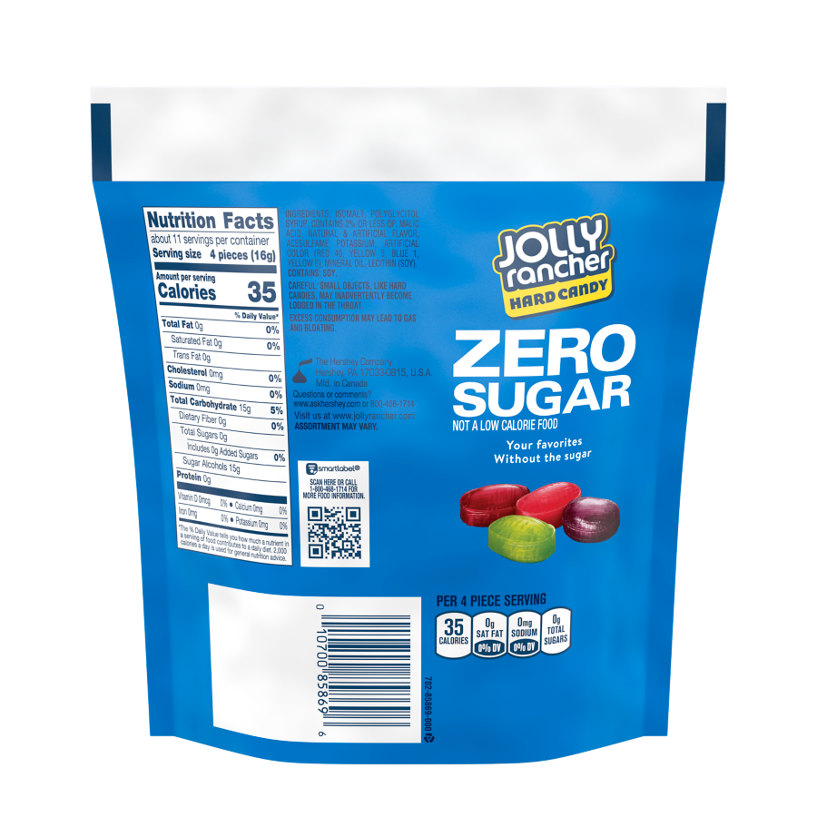 Sugar Free Jolly Rancher Hard Candy - All City Candy