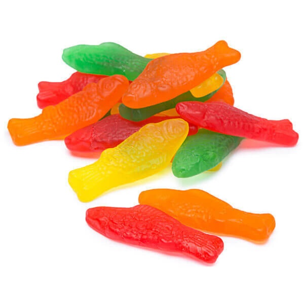 Swedish Fish Assorted Soft & Chewy Candy - 5 LB Bulk Bag - All City Candy