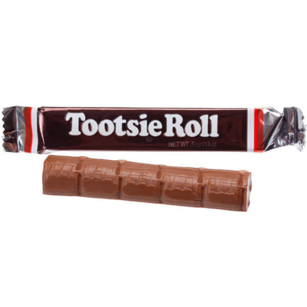Tootsie Roll Chewy Candy Snack-Sized Bar .5 oz. - Tub of 96 - All City ...