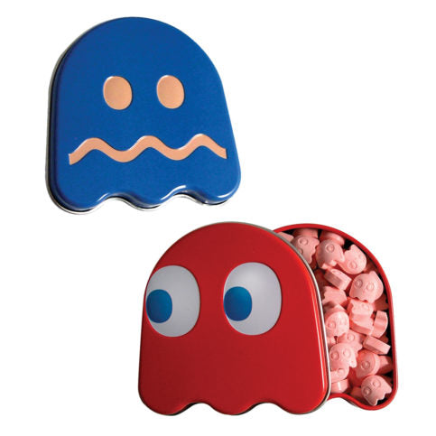 Pac-Man Ghost Sours Candy - 1.2-oz. Tin - All City Candy