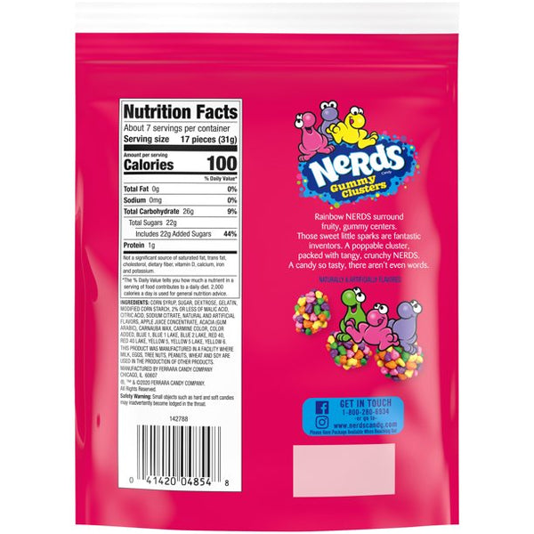 Nerds Gummy Clusters - 8-oz. Bag - All City Candy