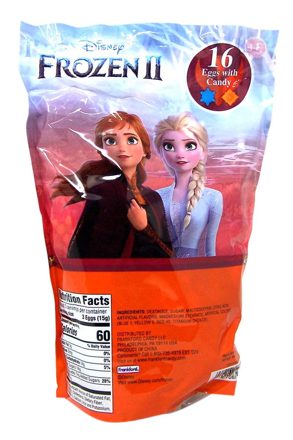 Plastic Eggs filled with Candy - 16 Piece Bag (Frozen II, Nickelodeon ...