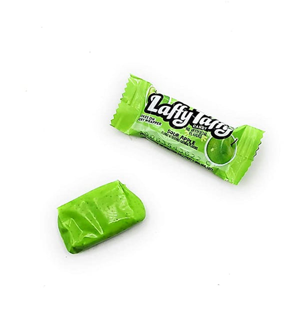 Laffy Taffy Sour Apple Candy Mini Bar .3 oz. - All City Candy