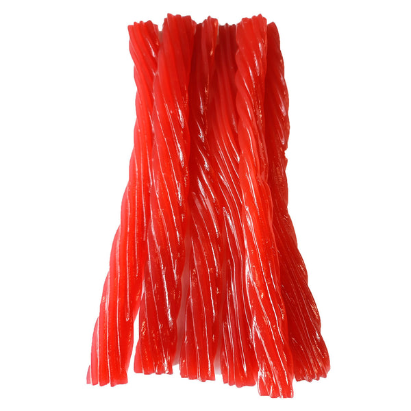 Walnut Creek Jumbo Watermelon Licorice Twists - 8-oz. Bag - All City Candy