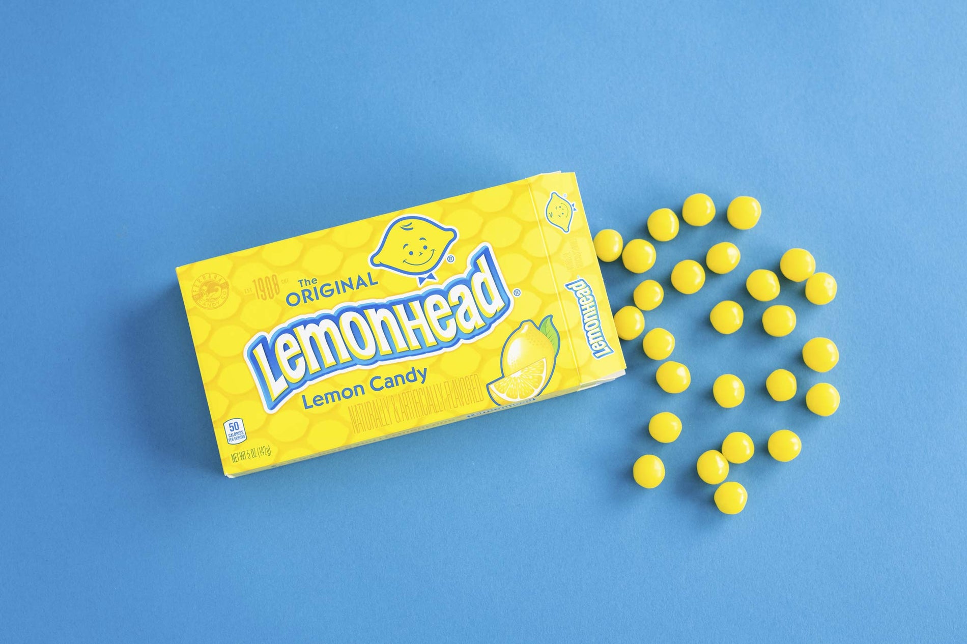 Lemonhead Lemon Candy - 5-oz. Theater Box - All City Candy