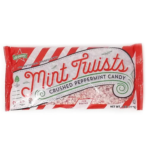 Atkinson's Mint Twists Crushed Peppermint Candy - 8-oz. Bag - All City ...