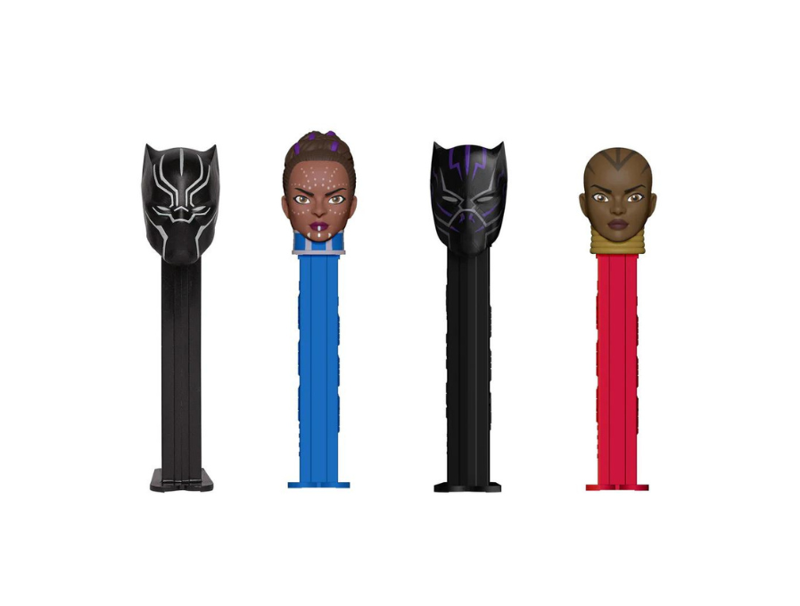 Pez - Marvel Black Panther Candy Dispenser Gift Tin 1.74 oz. - All City ...