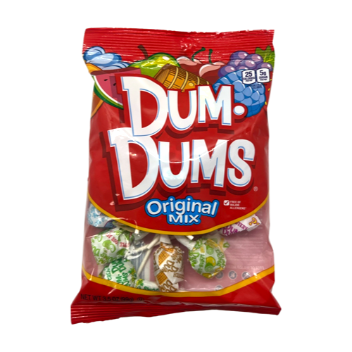 Dum Dums Original Mix 3.5 oz. Bag - All City Candy