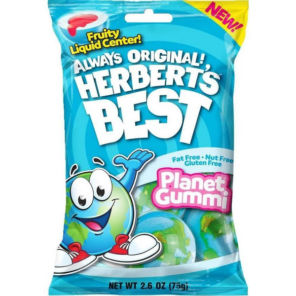Herbert's Best Planet Gummi 2.6 oz. Bag - All City Candy