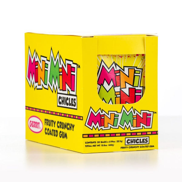 Mini Mini Chicles Fruit Gum 0.79 oz. Bag - All City Candy
