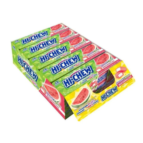 Hi-Chew Watermelon Fruit Chews - 1.76-oz. Bar - All City Candy