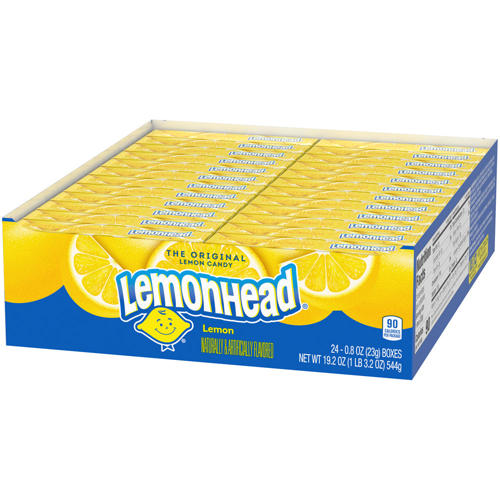 Lemonhead Lemon Candy .8-oz. Box - All City Candy