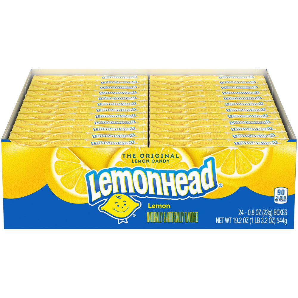 Lemonhead Lemon Candy .8-oz. Box - All City Candy