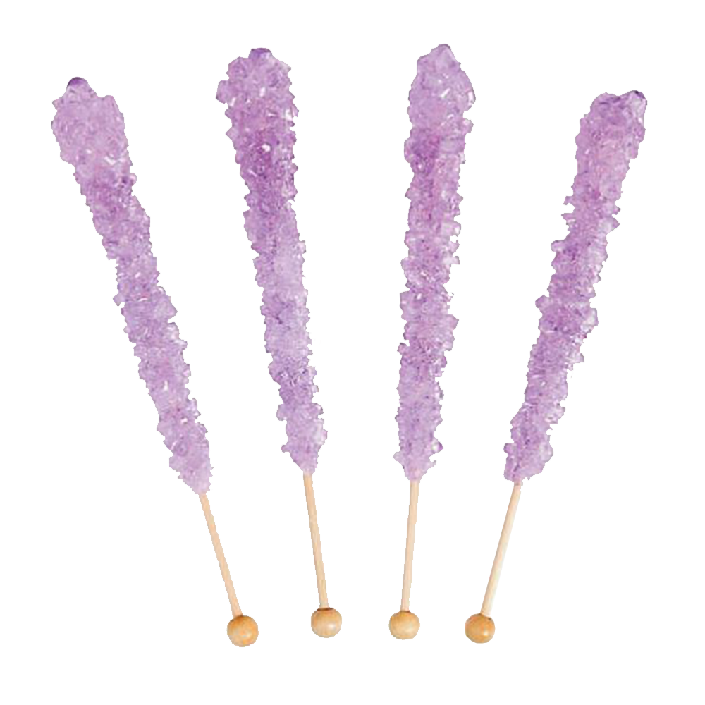 Bulk Rock Candy Crystal Sticks - All City Candy
