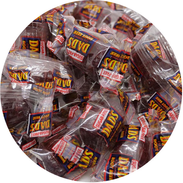 Dad's Sugar Free Root Beer Barrels Hard Candy - 2 lb Bulk Bag - All ...