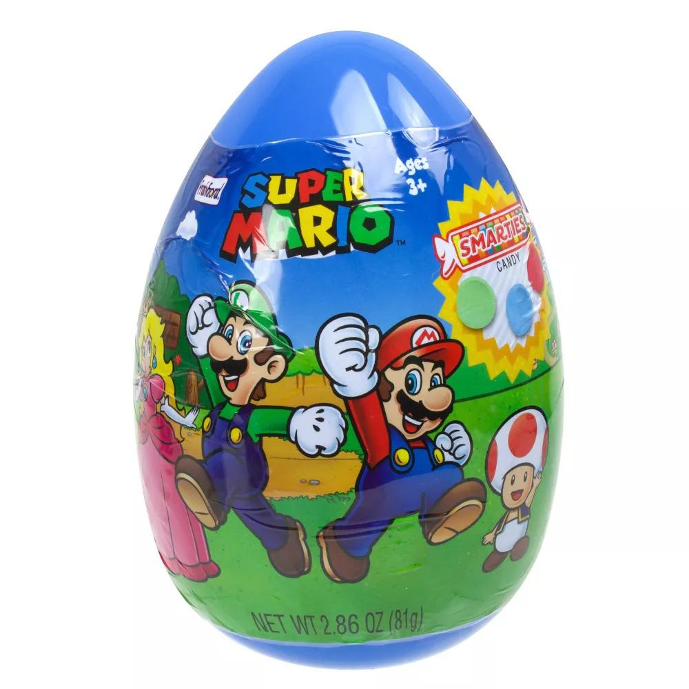 Licensed Giant Plastic Egg with Smarties 2.86 oz. - All City Candy