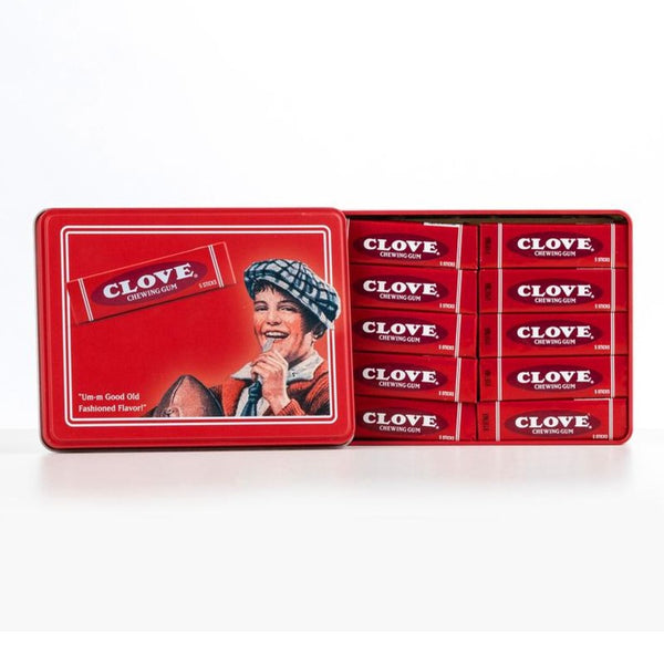 Clove Chewing Gum Collector Tin - 4.13 oz. - All City Candy