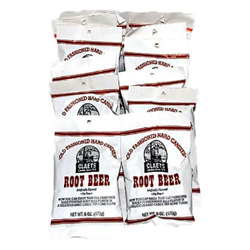 Claeys Root Beer Old Fashioned Hard Candies - All City Candy
