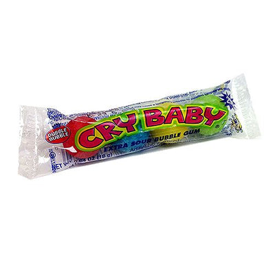 Cry Baby Extra Sour Bubble Gumball Tubes - All City Candy