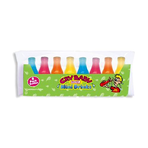 Nik L Nips Mini Drinks Wax Bottles 8-Pack - All City Candy