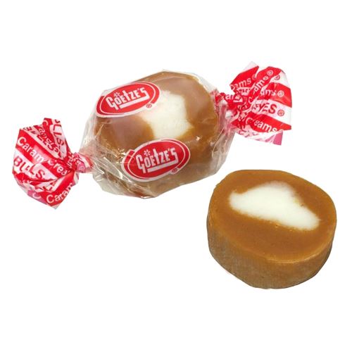 Goetze's Caramel Creams Original Vanilla - 4 oz Peg Bag - All City Candy