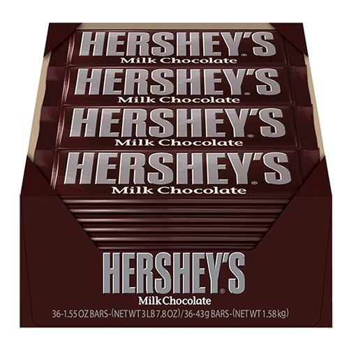 Hershey's Milk Chocolate Candy Bar 1.55 oz. - All City Candy