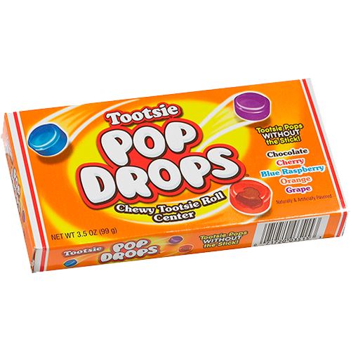Tootsie Pop Drops - 3.5-oz. Theater Box - All City Candy