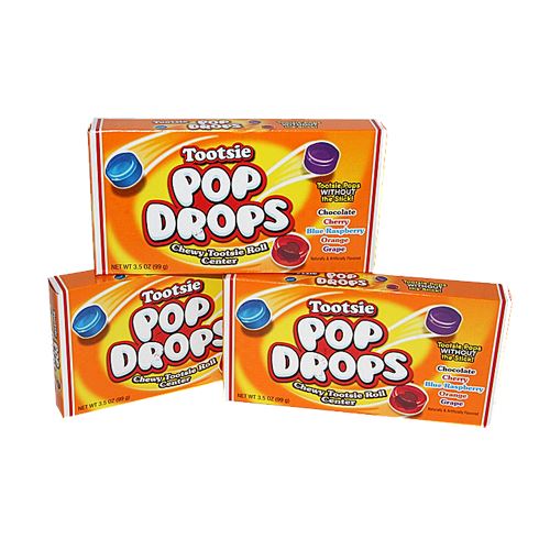 Tootsie Pop Drops - 3.5-oz. Theater Box - All City Candy