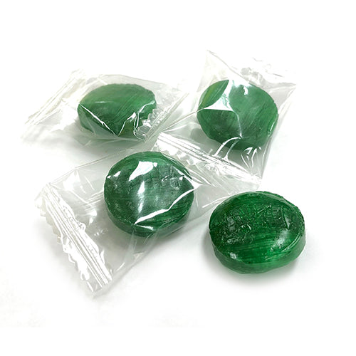 Atkinson's Green Apple Buttons Hard Candy - 3 LB Bulk Bag - All City Candy