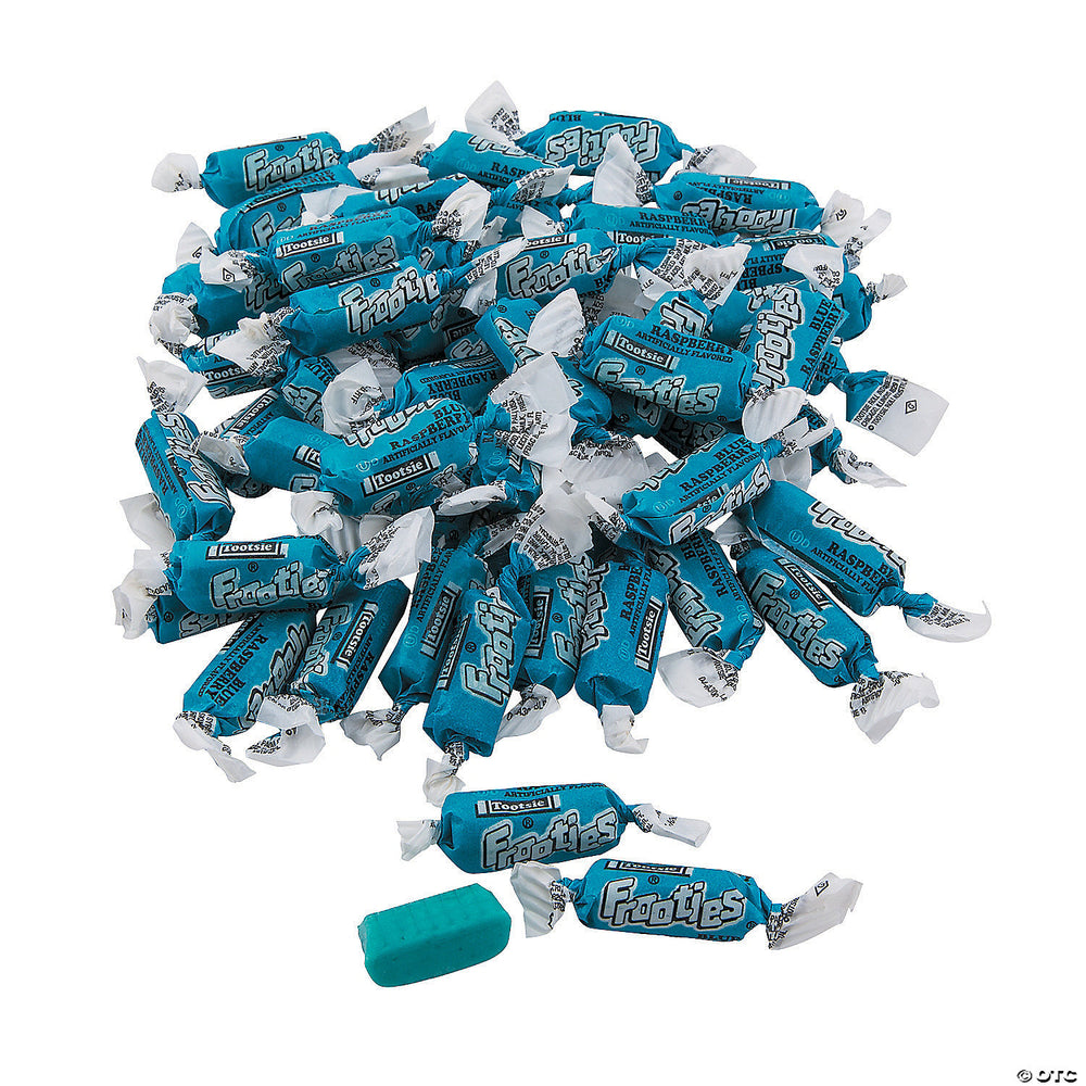 Frooties Blue Raspberry Chewy Candy - 2.42 LB Bulk Bag - All City Candy
