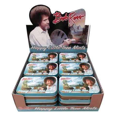 Bob Ross Happy Little Tree Mints 1.5 oz. Tin - All City Candy